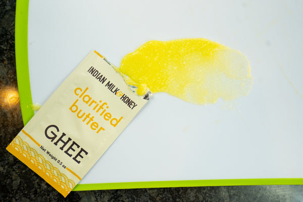 Chef Crafted Portable Ghee Packets in Original – Indian Milk & Honey